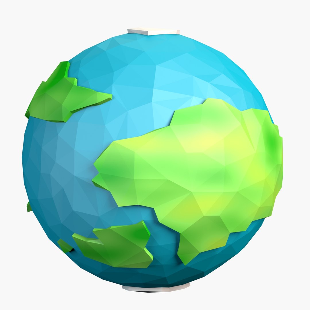 Fantasy Cartoon Planet 3d Model