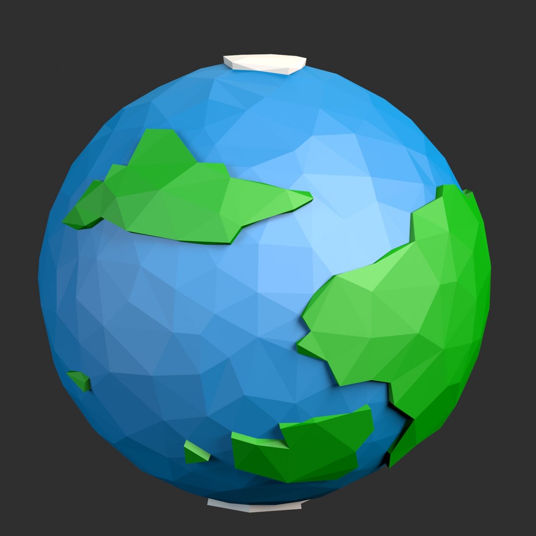 Fantasy Cartoon Planet 3d Model