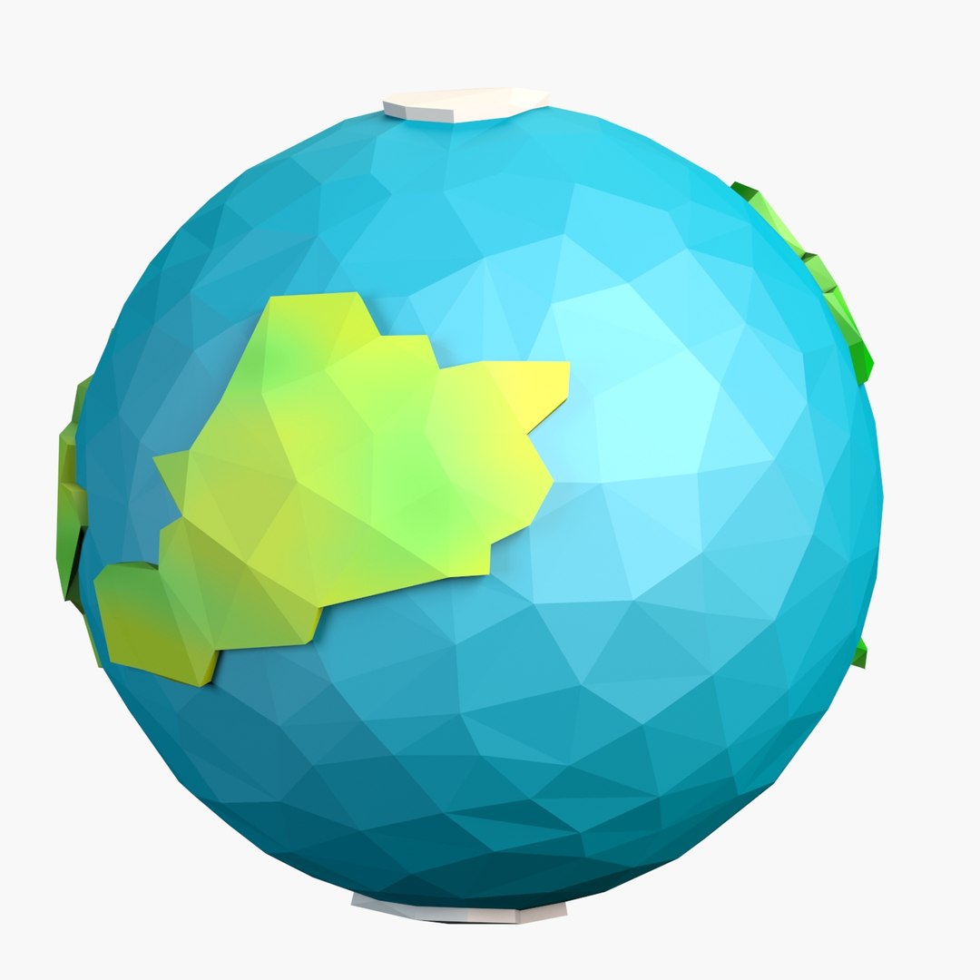 Fantasy Cartoon Planet 3d Model