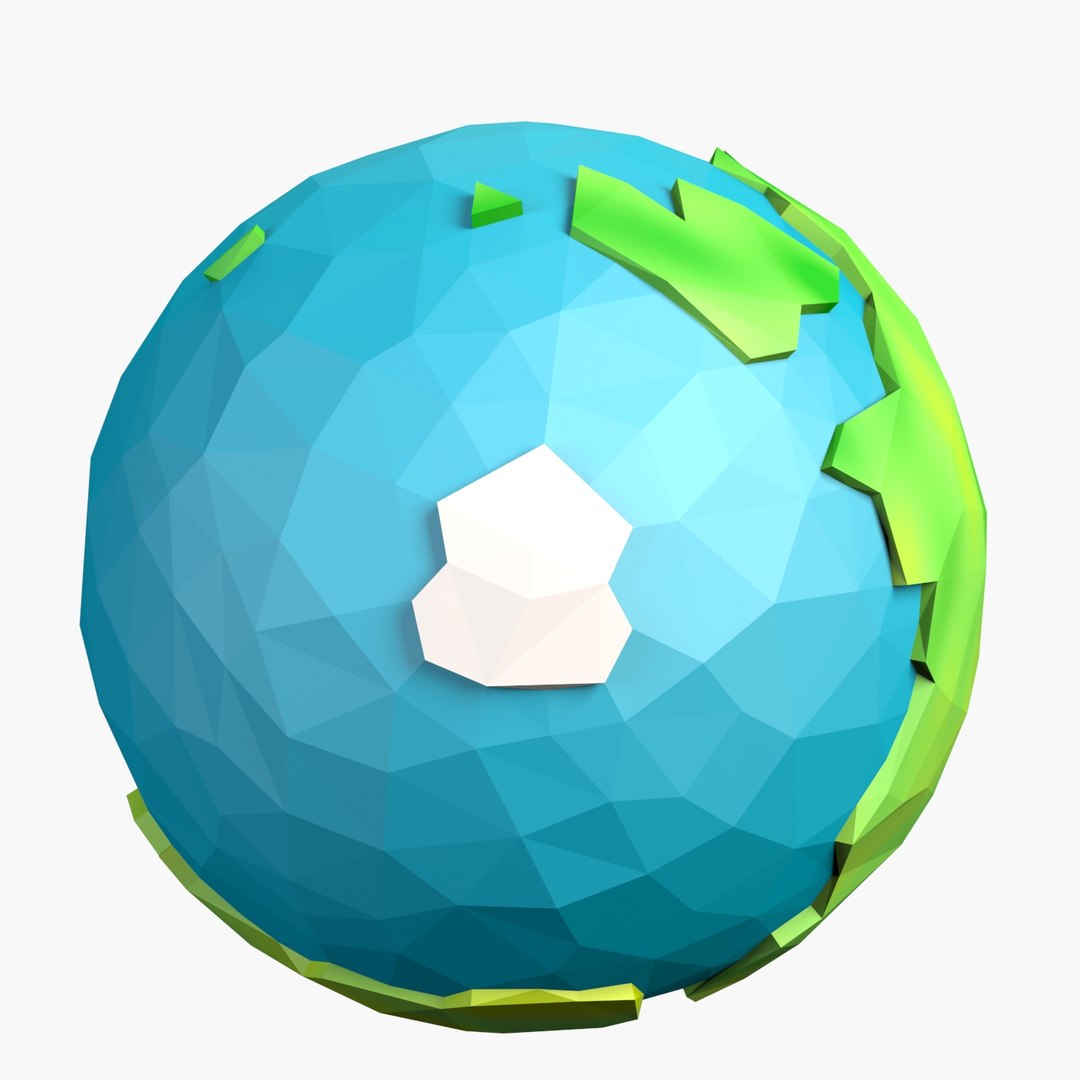 Fantasy Cartoon Planet 3d Model