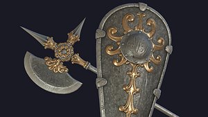 Halberd 3D Models for Download | TurboSquid