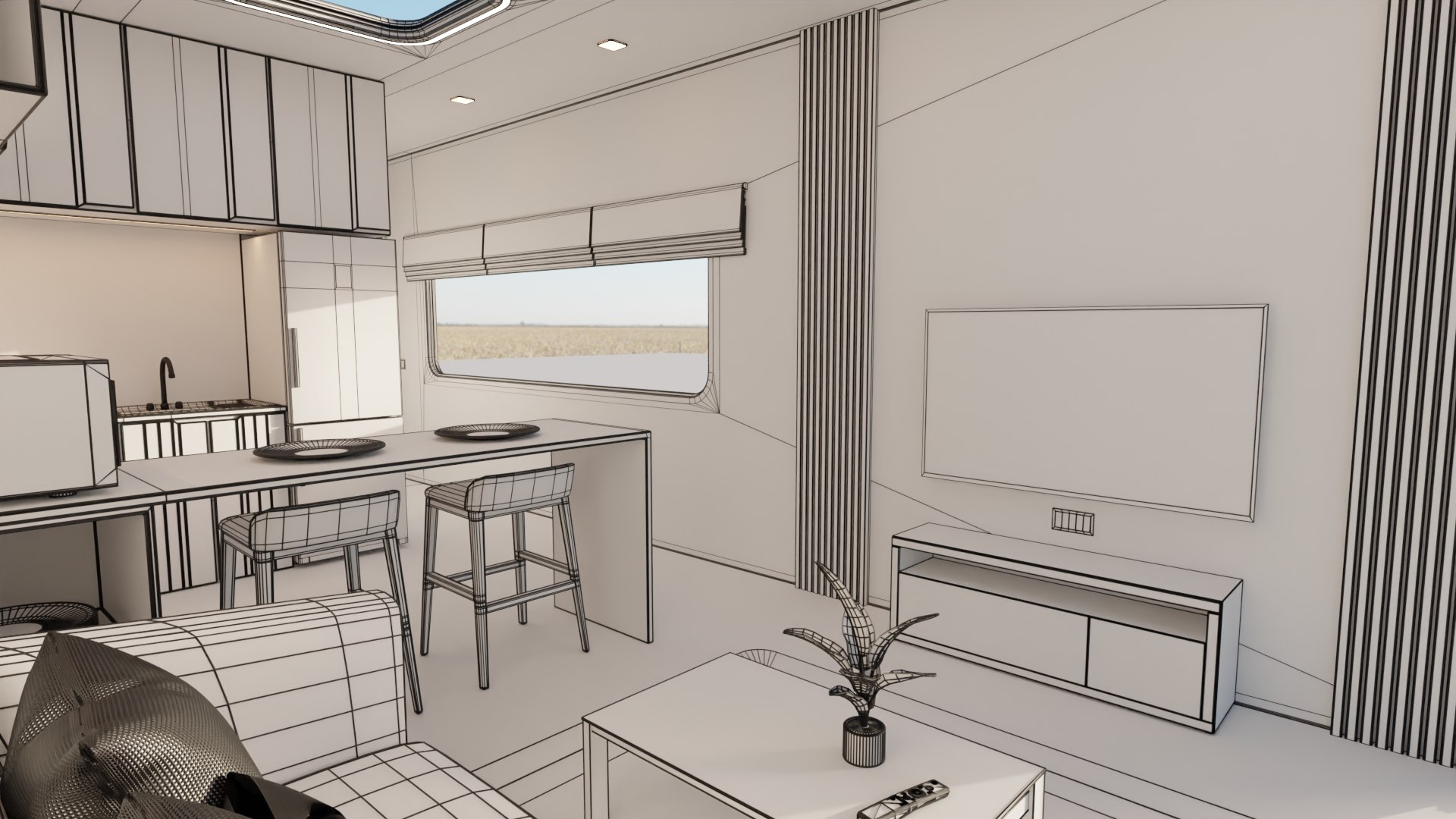 Compact Home 3D Model - TurboSquid 2224124