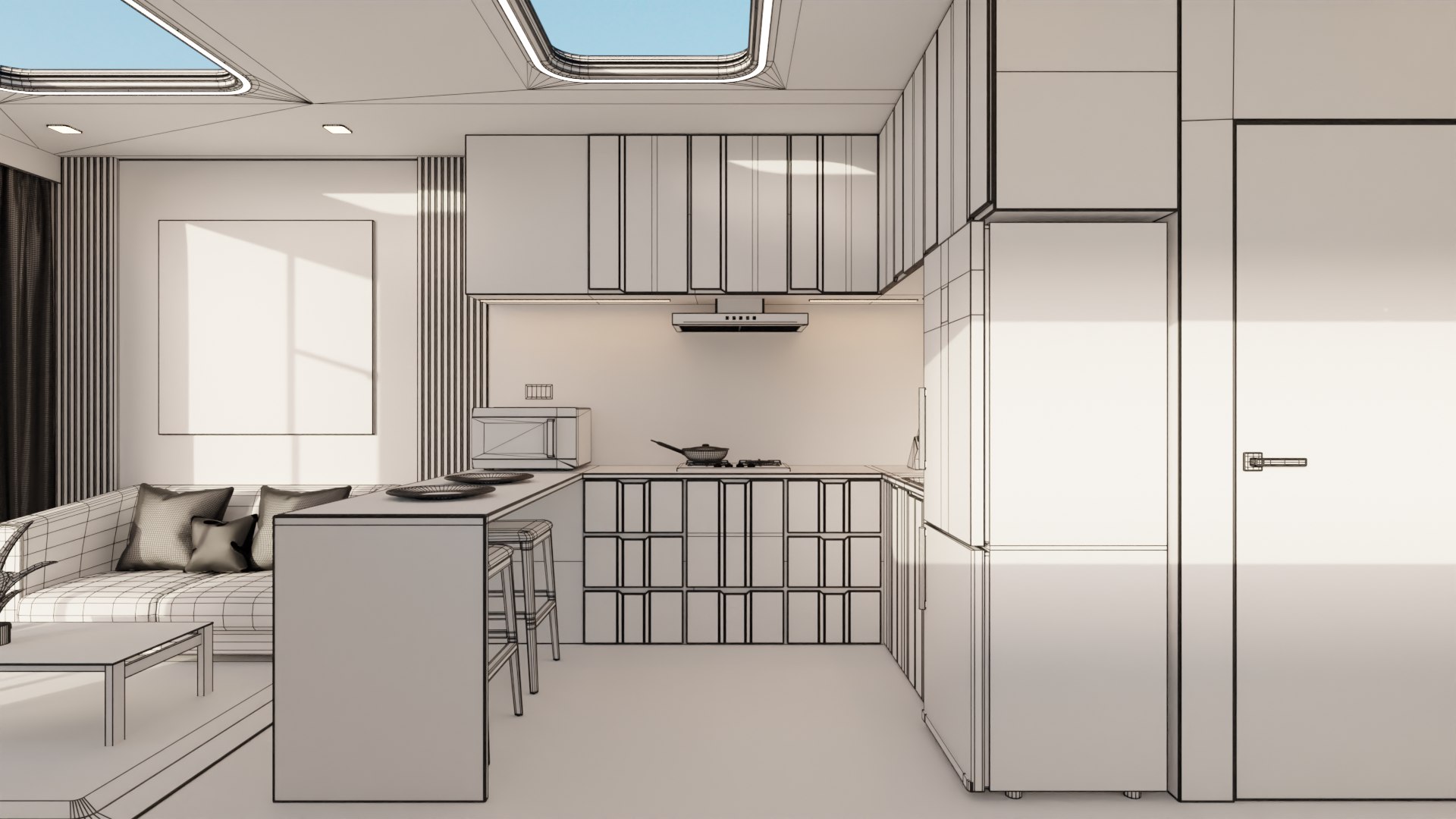 Compact Home 3D Model - TurboSquid 2224124