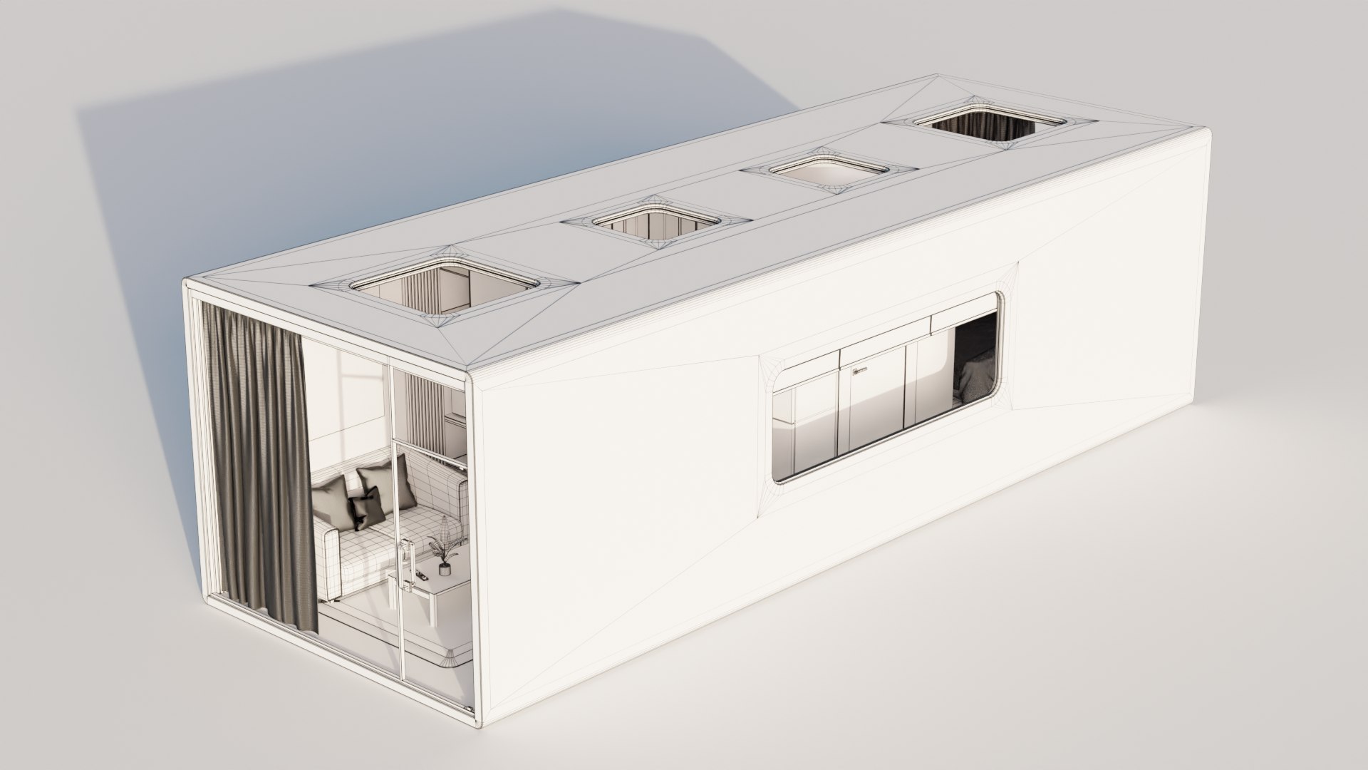 Compact Home 3D Model - TurboSquid 2224124