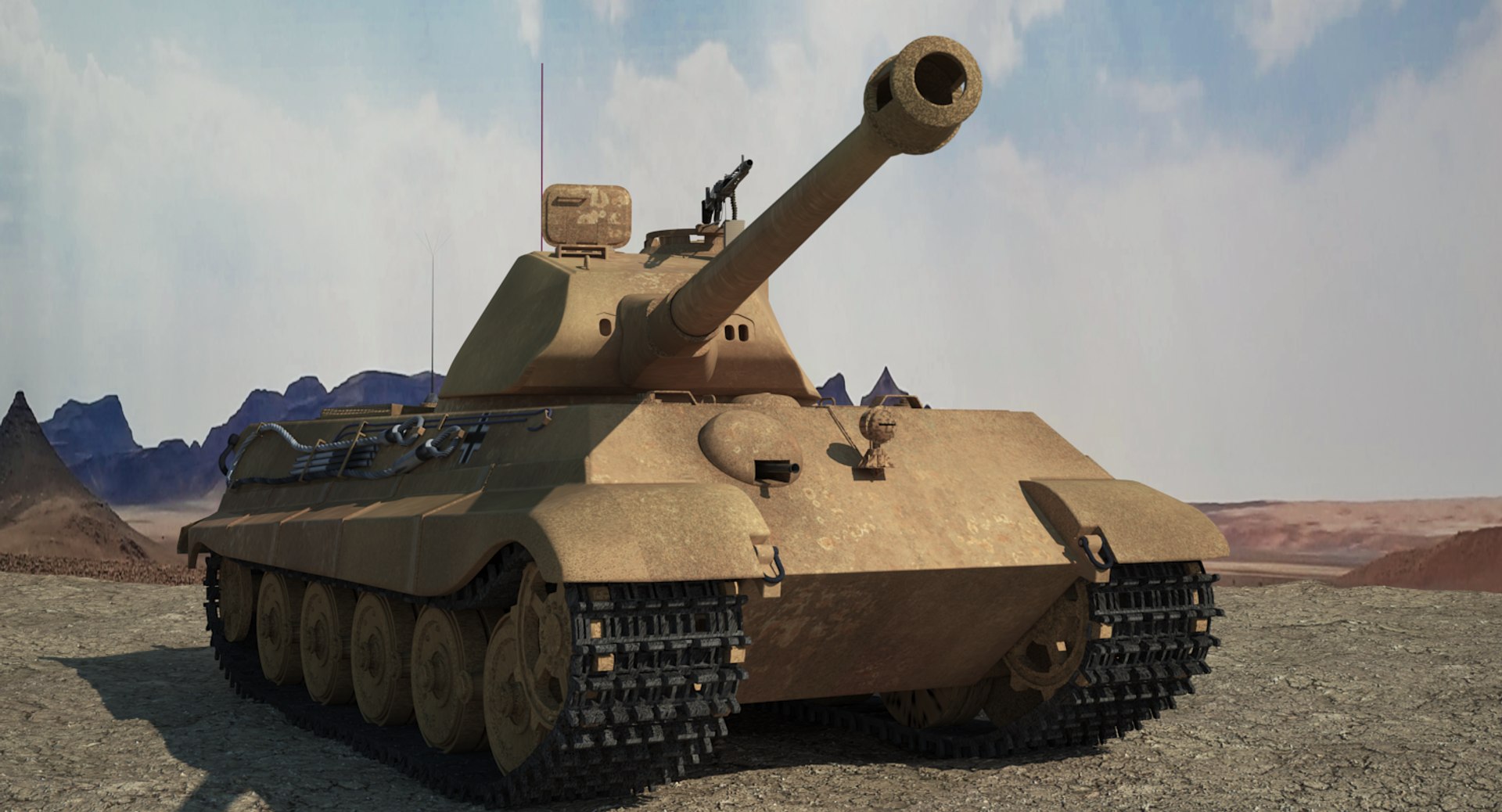 3D King Tiger - Model - TurboSquid 1301995