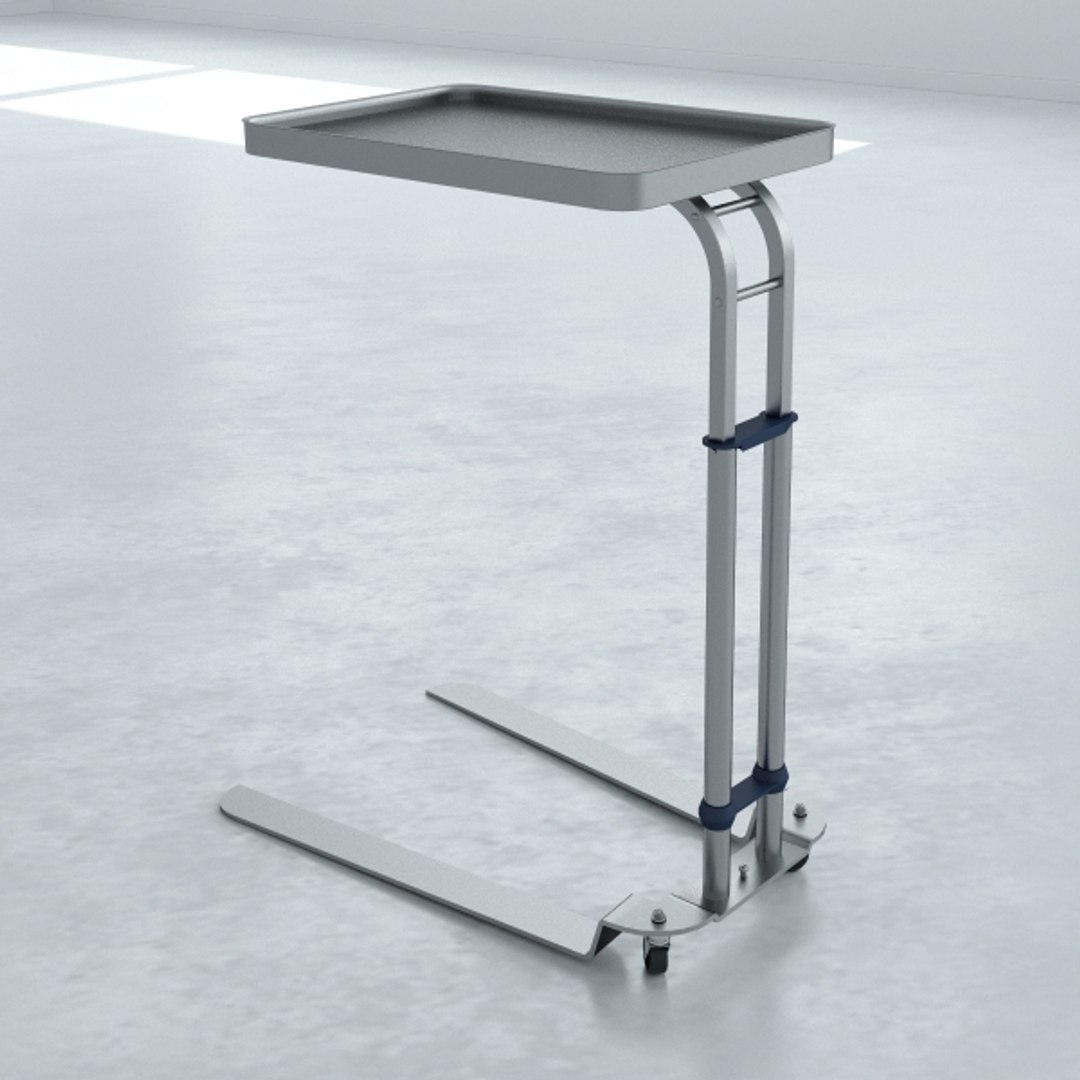 3D Foot Operated Mayo Stand - TurboSquid 1222764
