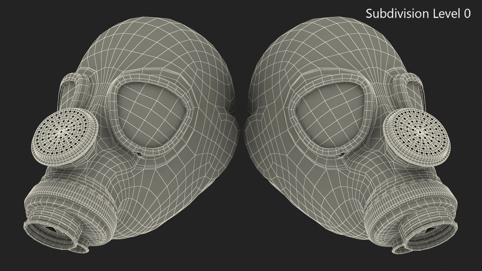 3D russian gas mask model - TurboSquid 1572153