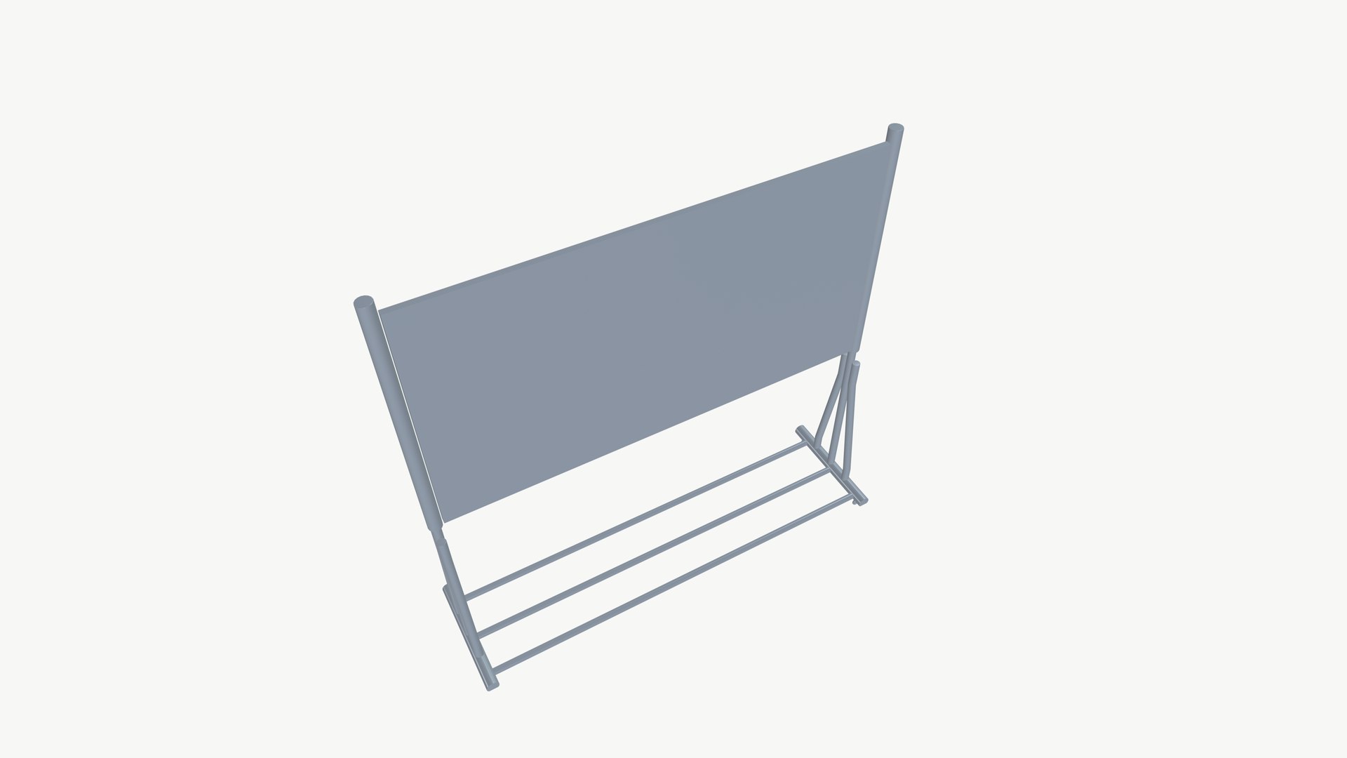 White Stand Board 3D Model - TurboSquid 2258530