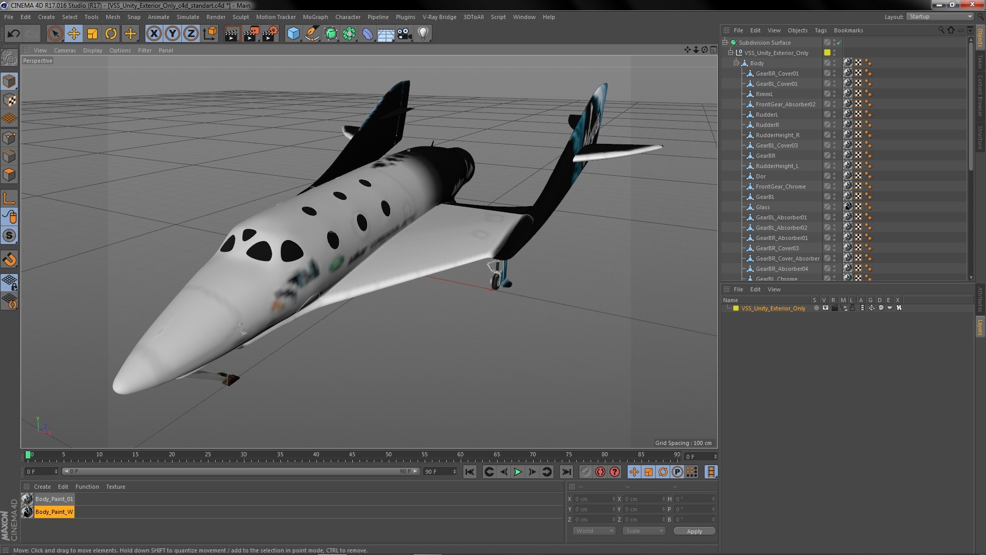 VSS Unity Exterior Only 3D - TurboSquid 1846629