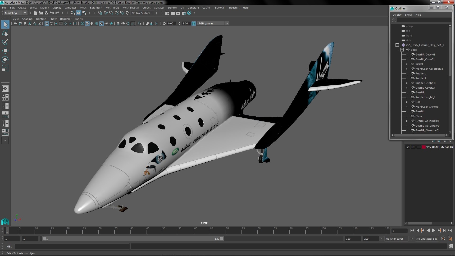 VSS Unity Exterior Only 3D - TurboSquid 1846629