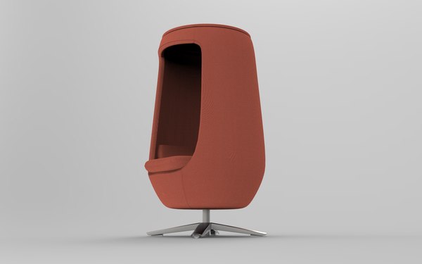 3D Capsule Lounge Chair - TurboSquid 2009066