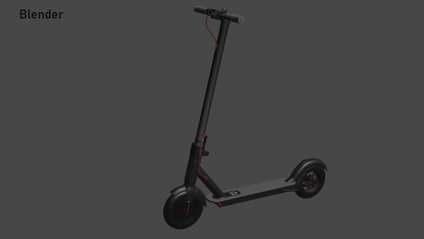 Electric scooter 3D model - TurboSquid 1669824