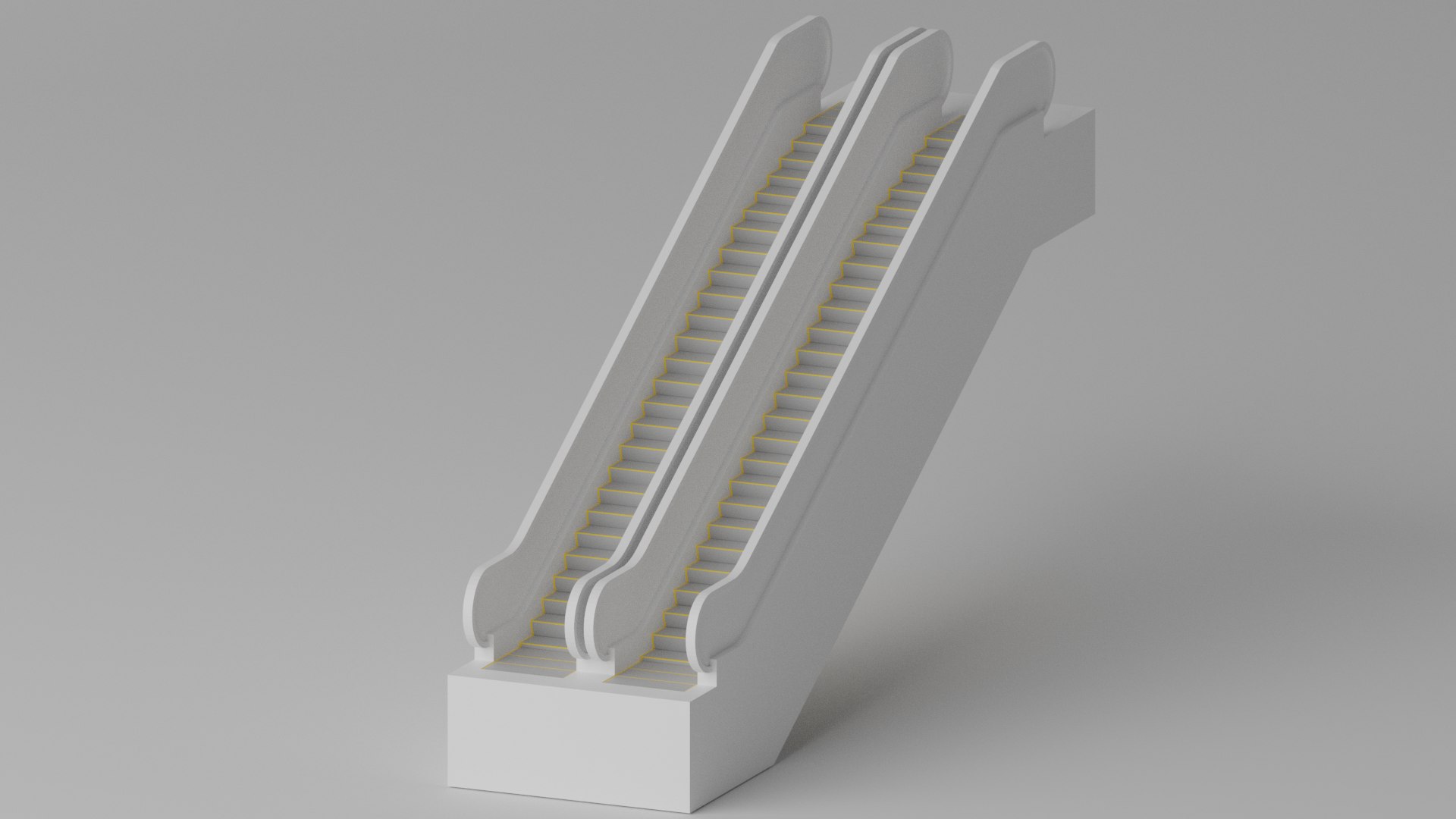 Cartoon Escalator 3D Model - TurboSquid 2170058
