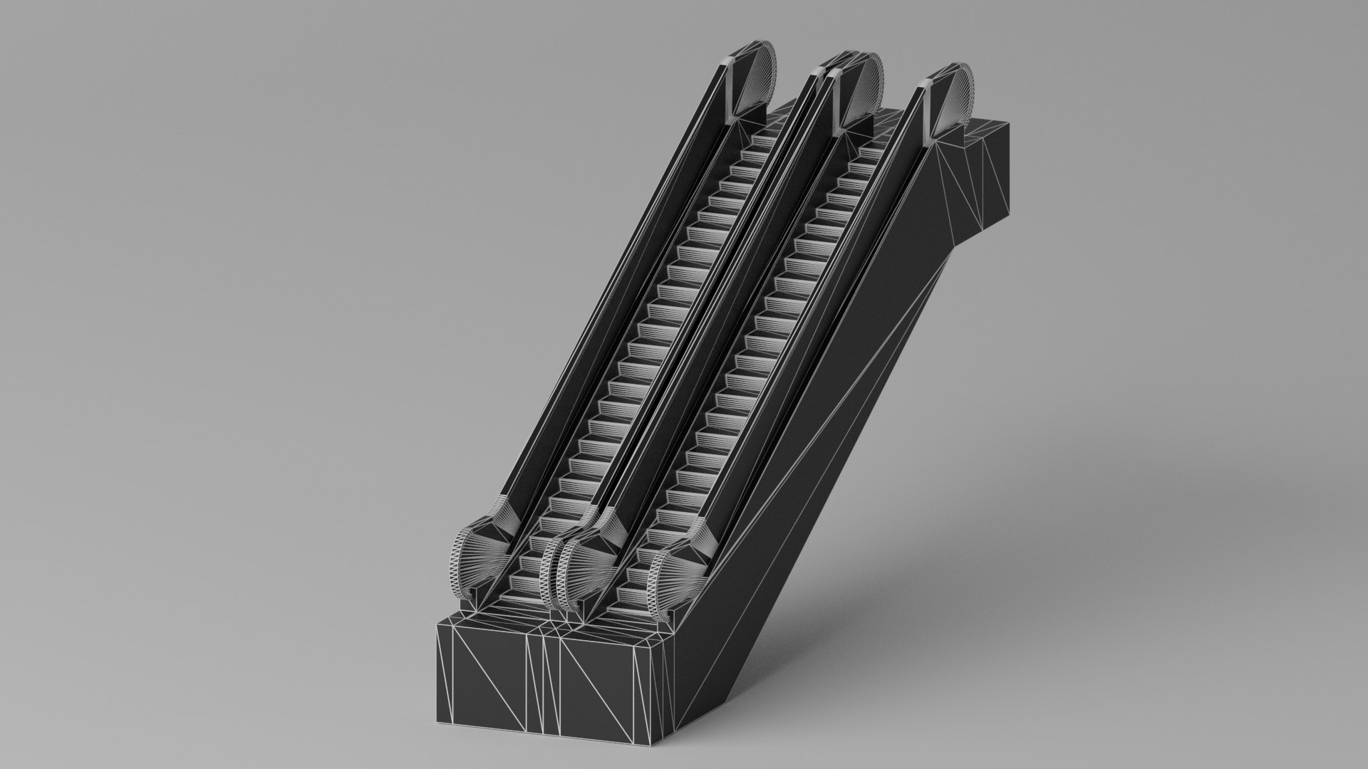 Cartoon Escalator 3D Model - TurboSquid 2170058