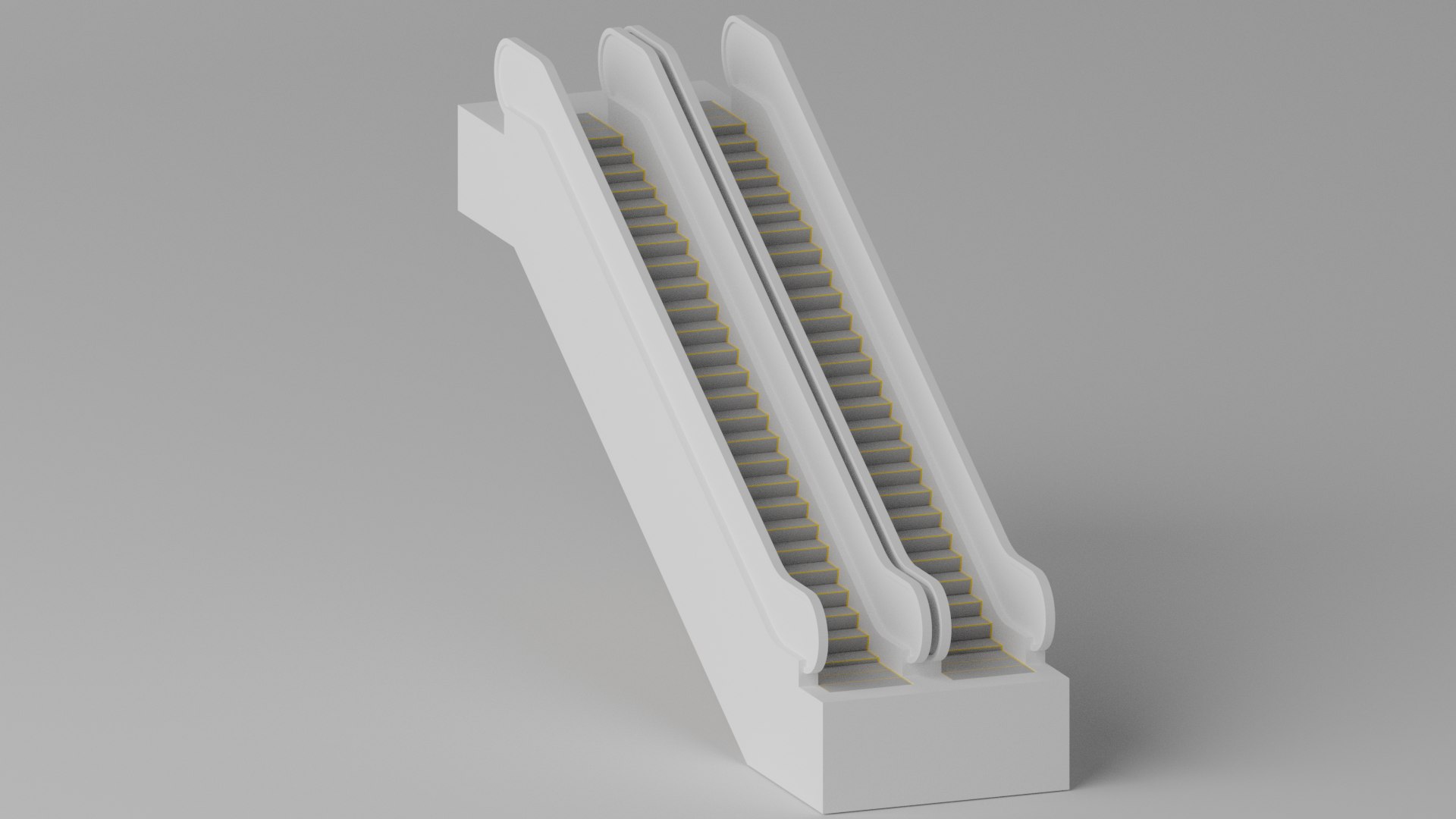 Cartoon Escalator 3D Model - TurboSquid 2170058