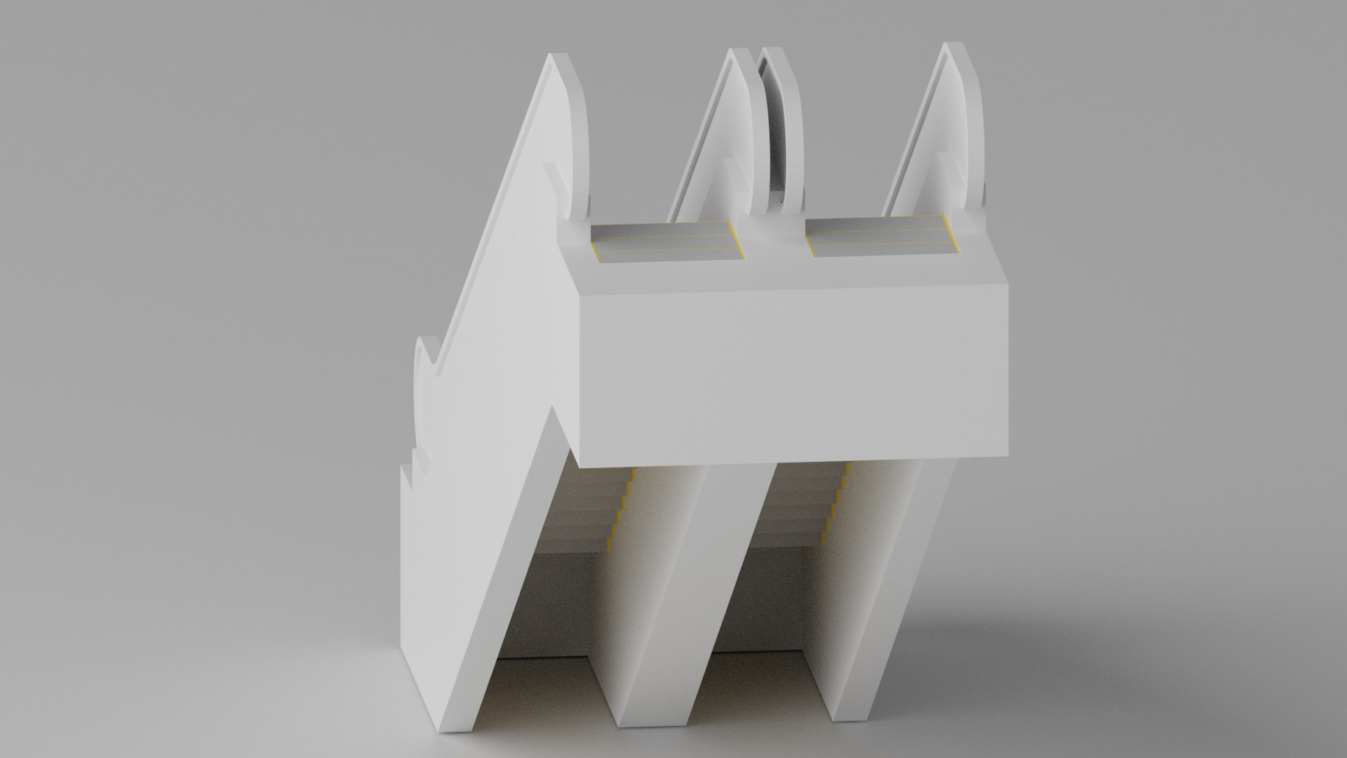 Cartoon Escalator 3D Model - TurboSquid 2170058