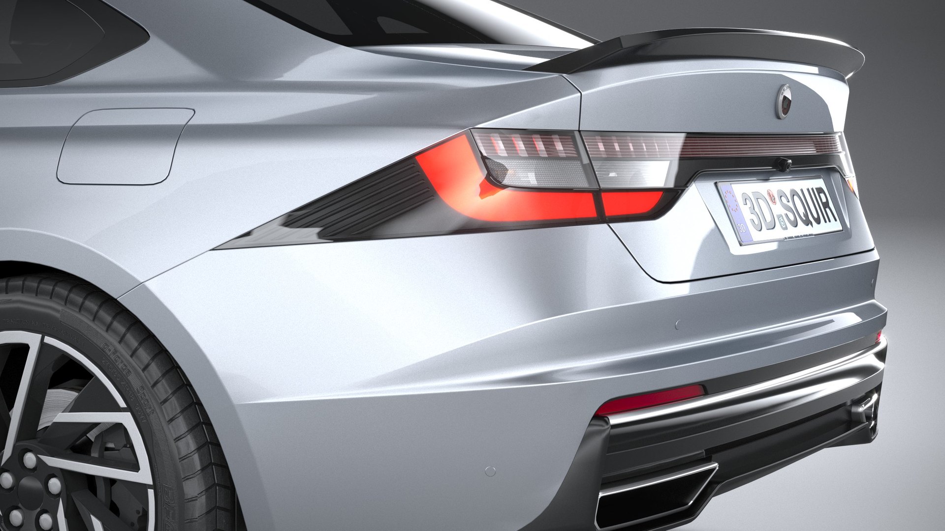 Generic Sedan V1 2022 LowPoly 3D Model - TurboSquid 2030706