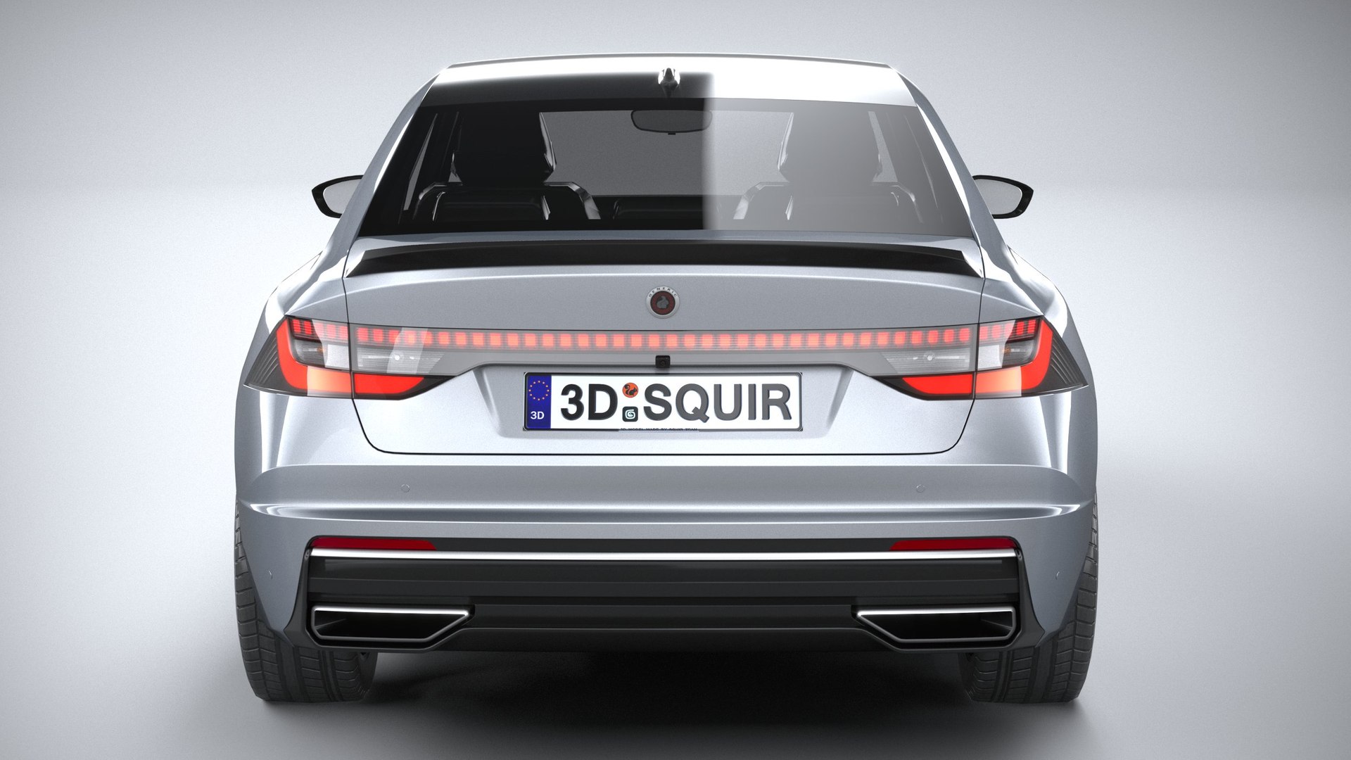 Generic Sedan V1 2022 LowPoly 3D Model - TurboSquid 2030706