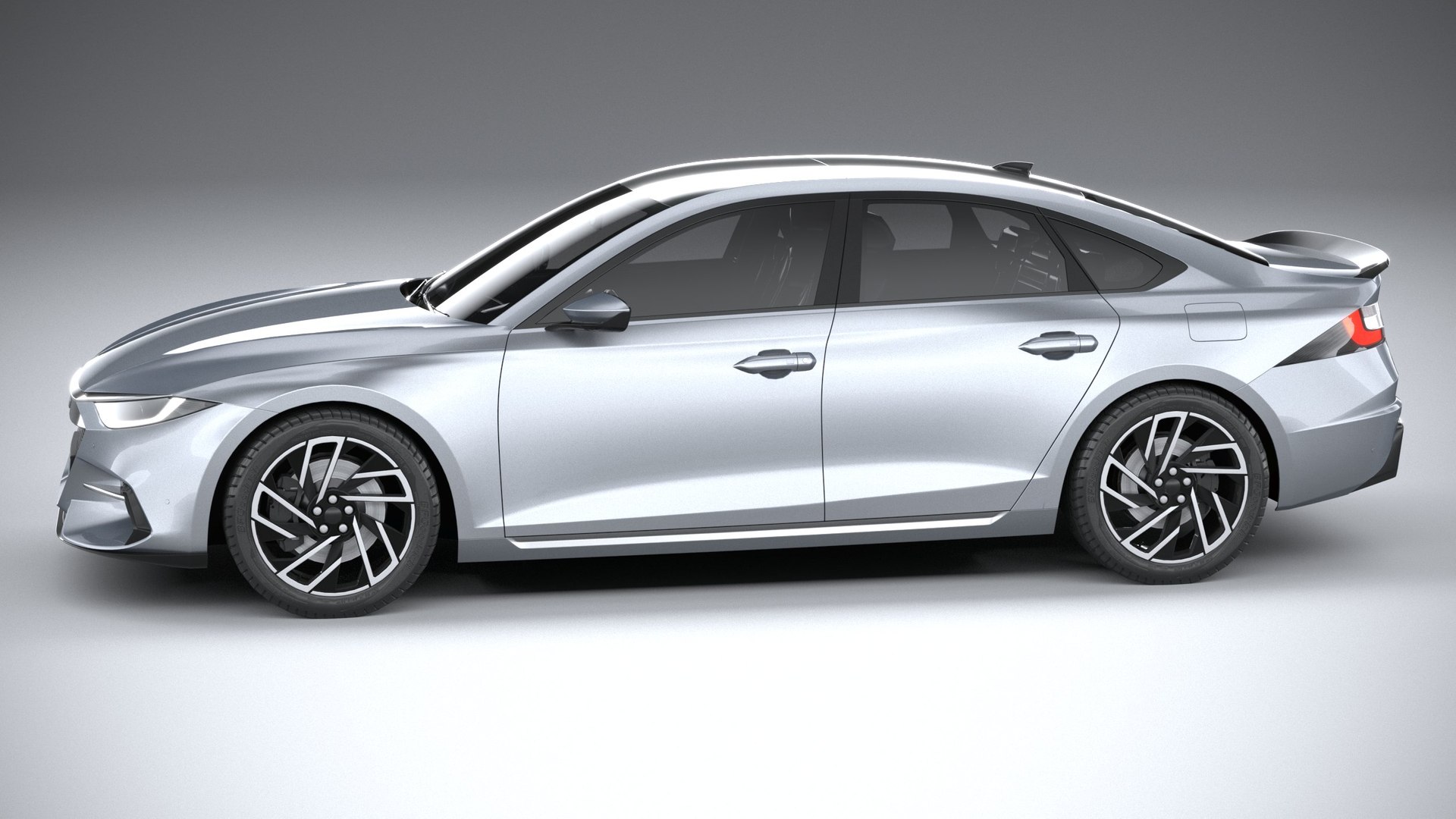 Generic Sedan V1 2022 LowPoly 3D Model - TurboSquid 2030706