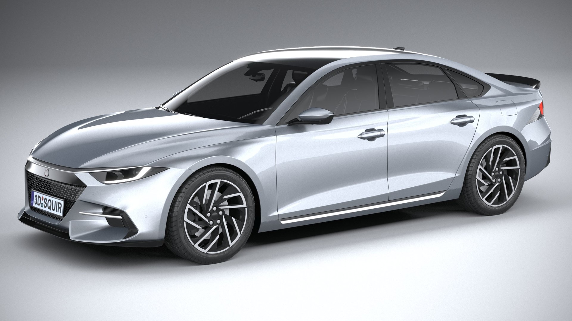 Generic Sedan v1 2022 LowPoly 3D model - TurboSquid 2030706