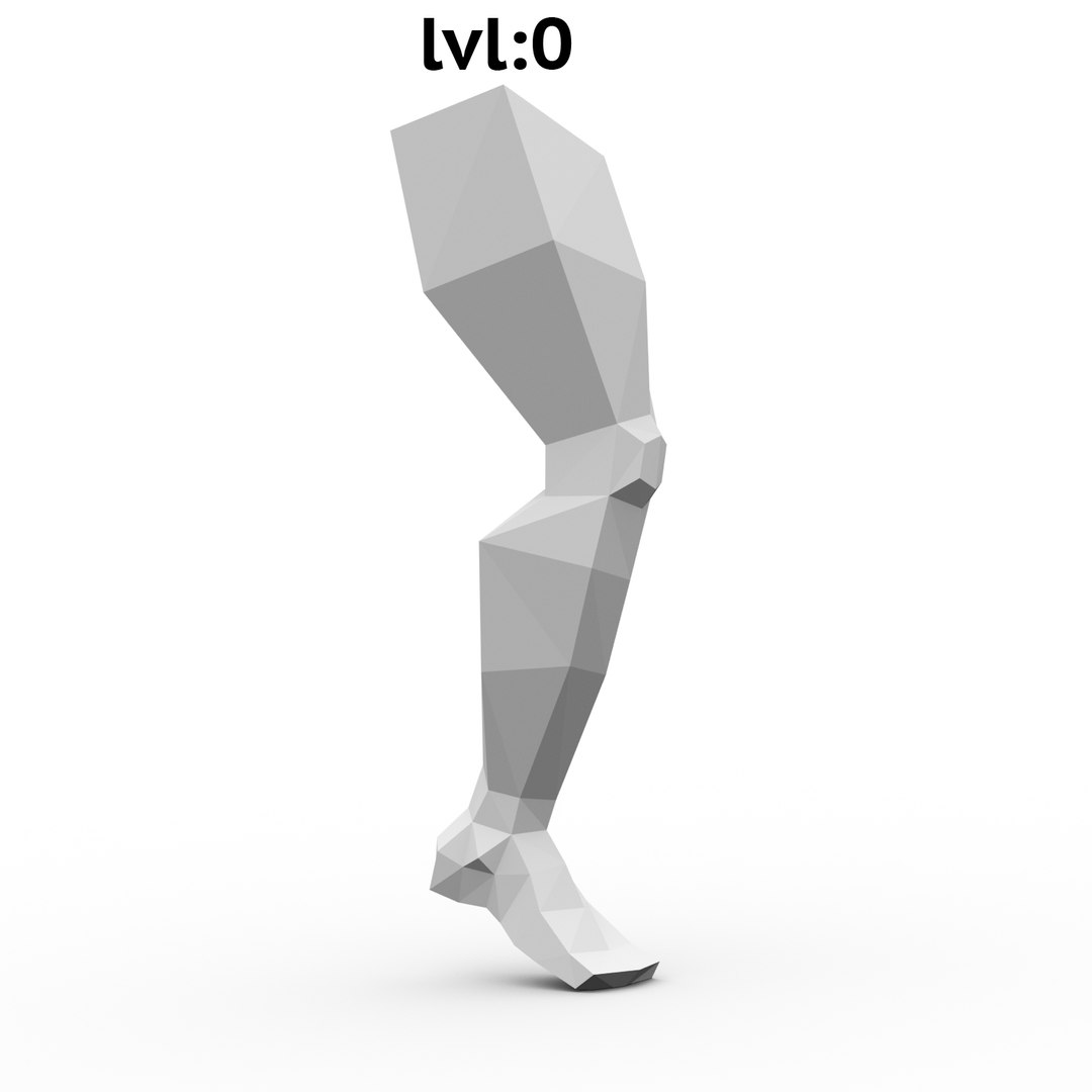 3D Model Leg - TurboSquid 1582357
