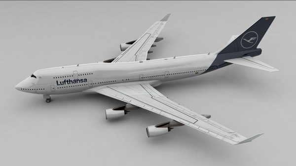 Boeing 747 lufthansa l801 3D - TurboSquid 1599375