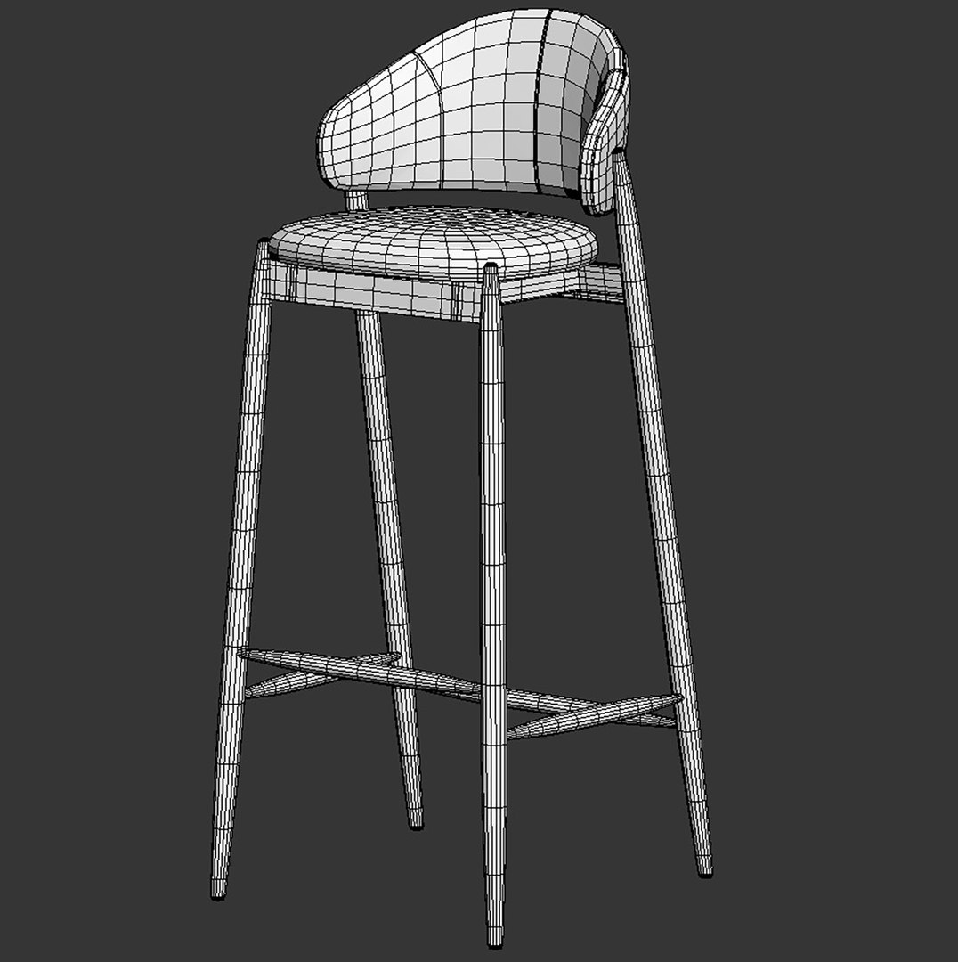 Bar Stool Family Look 3D - TurboSquid 2102197