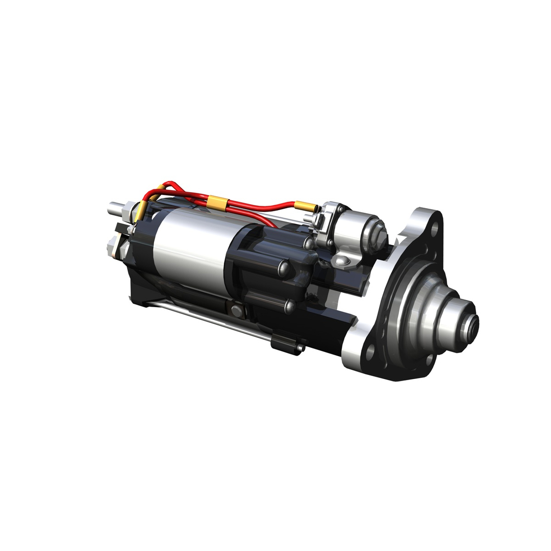 Starter Motor 3d Model
