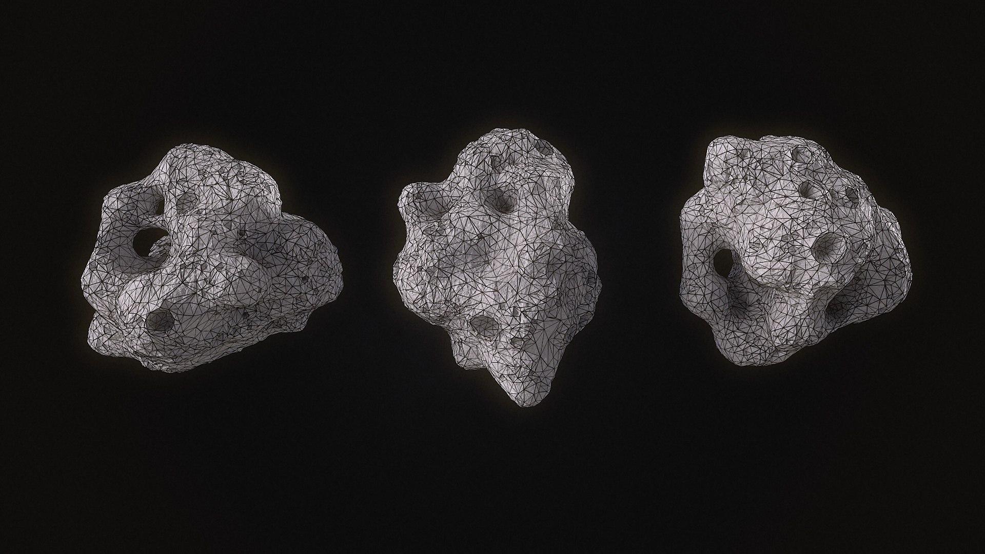 3D Realistic Asteroid 6 - TurboSquid 2294766