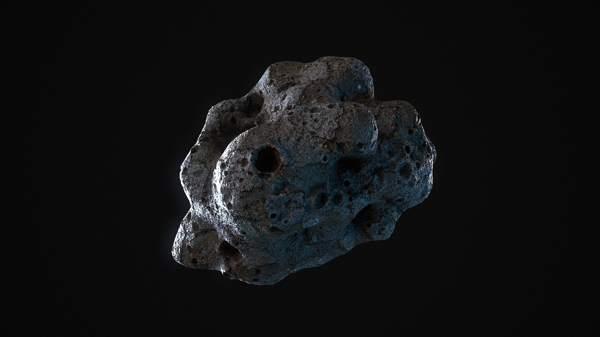 3D Realistic Asteroid 6 - TurboSquid 2294766