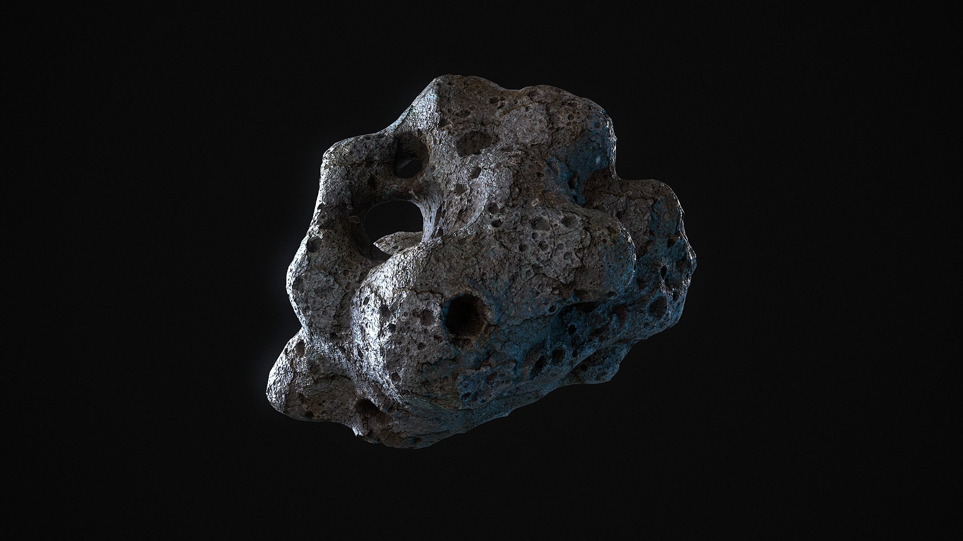 3D Realistic Asteroid 6 - TurboSquid 2294766