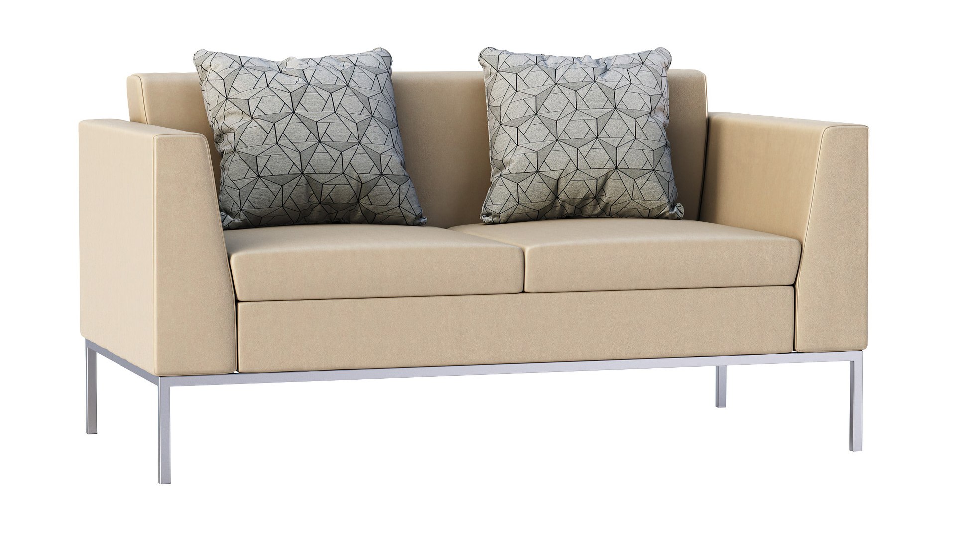 3D Double Morgan Sofa By HBF - TurboSquid 2052750