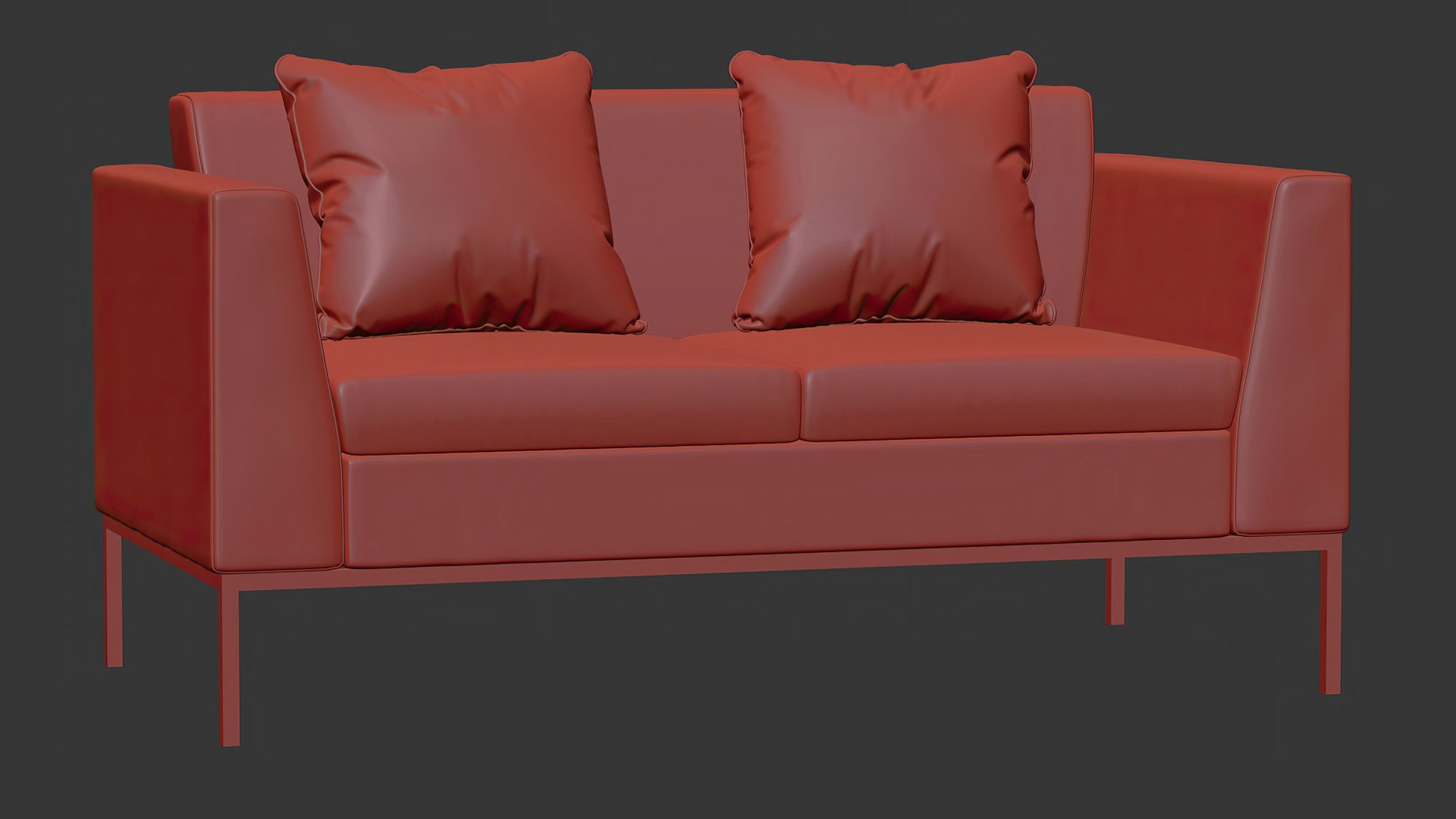 3D Double Morgan Sofa By HBF - TurboSquid 2052750