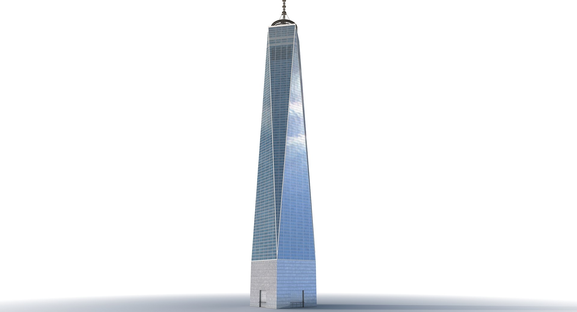 Freedom Tower 3D Model - TurboSquid 1168997
