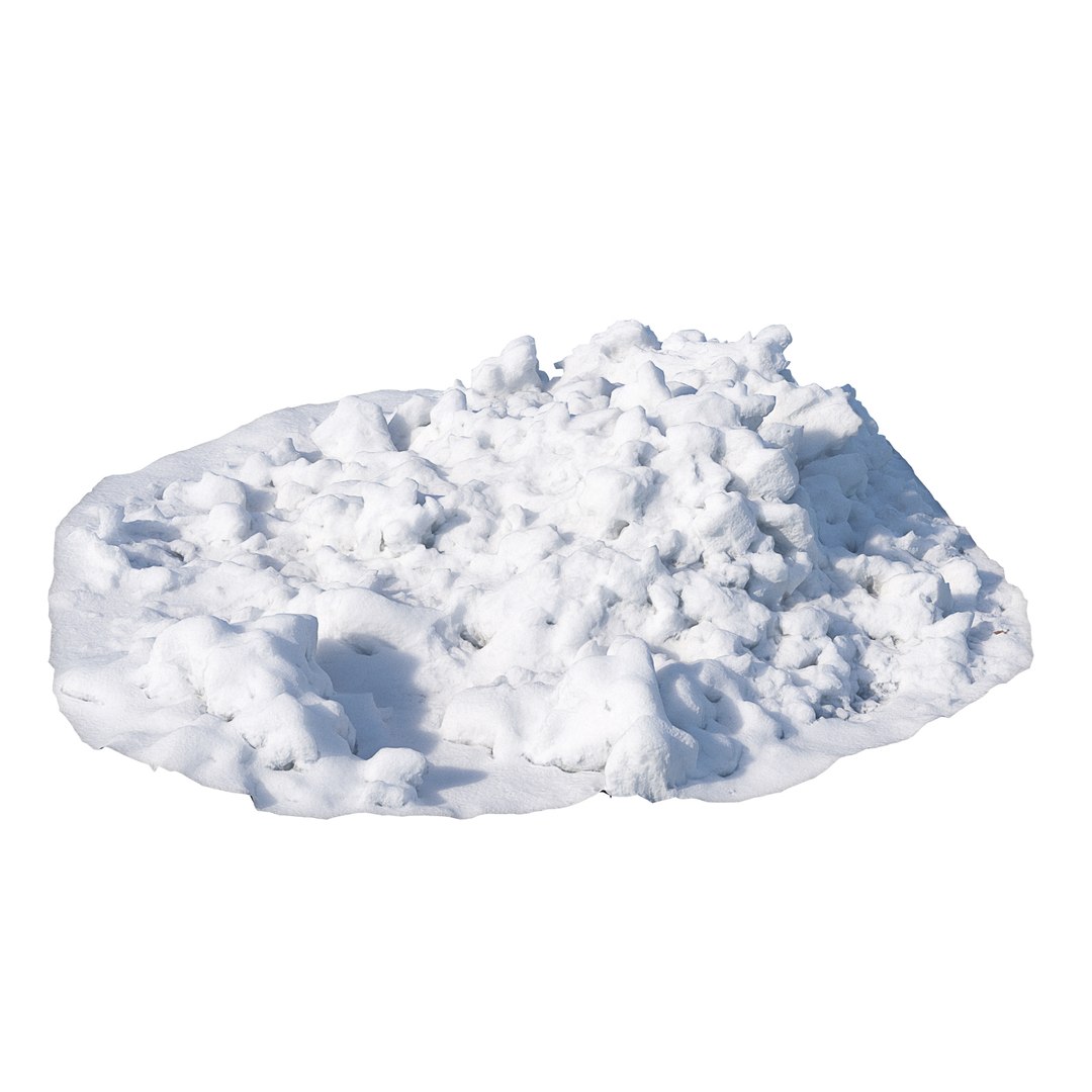Ultra Realistic A Pile Of Snow 2021 3D Model - TurboSquid 1837177