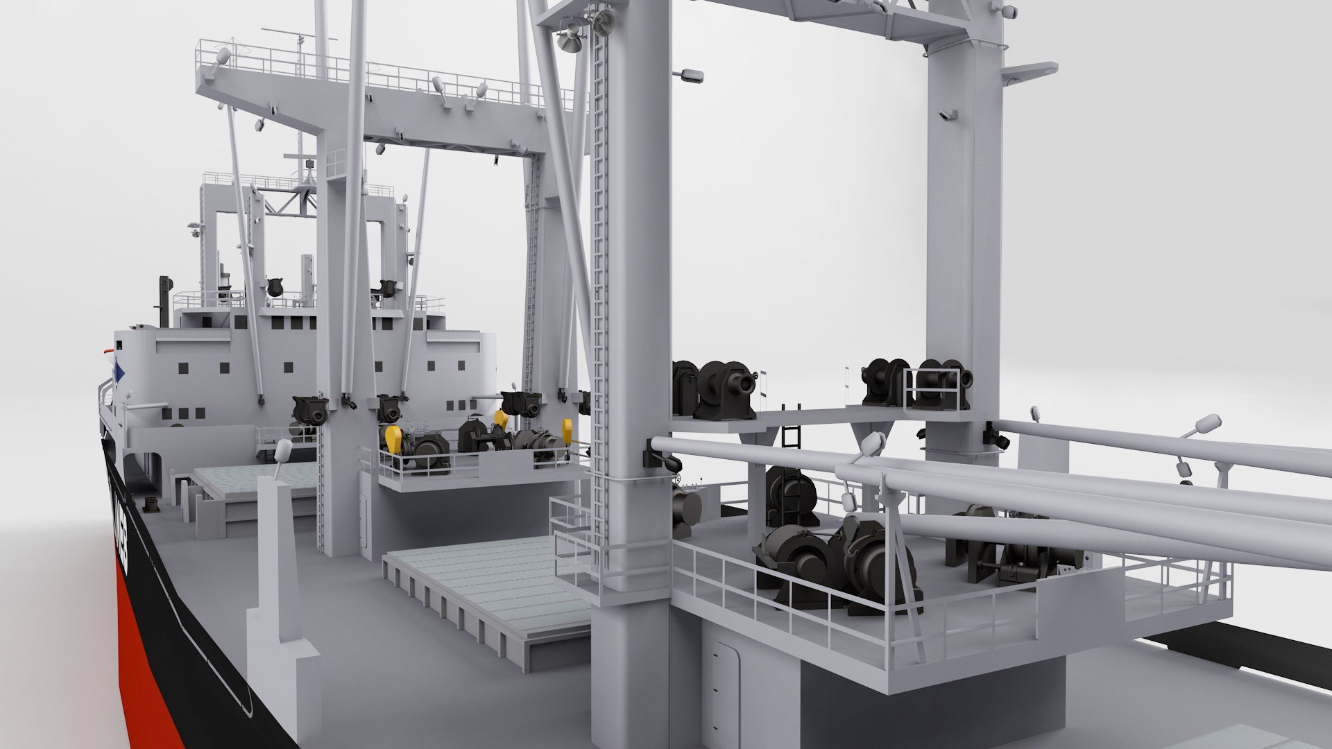 3D Cargo Ship Solon Turman Vessel 1961 - TurboSquid 1975046