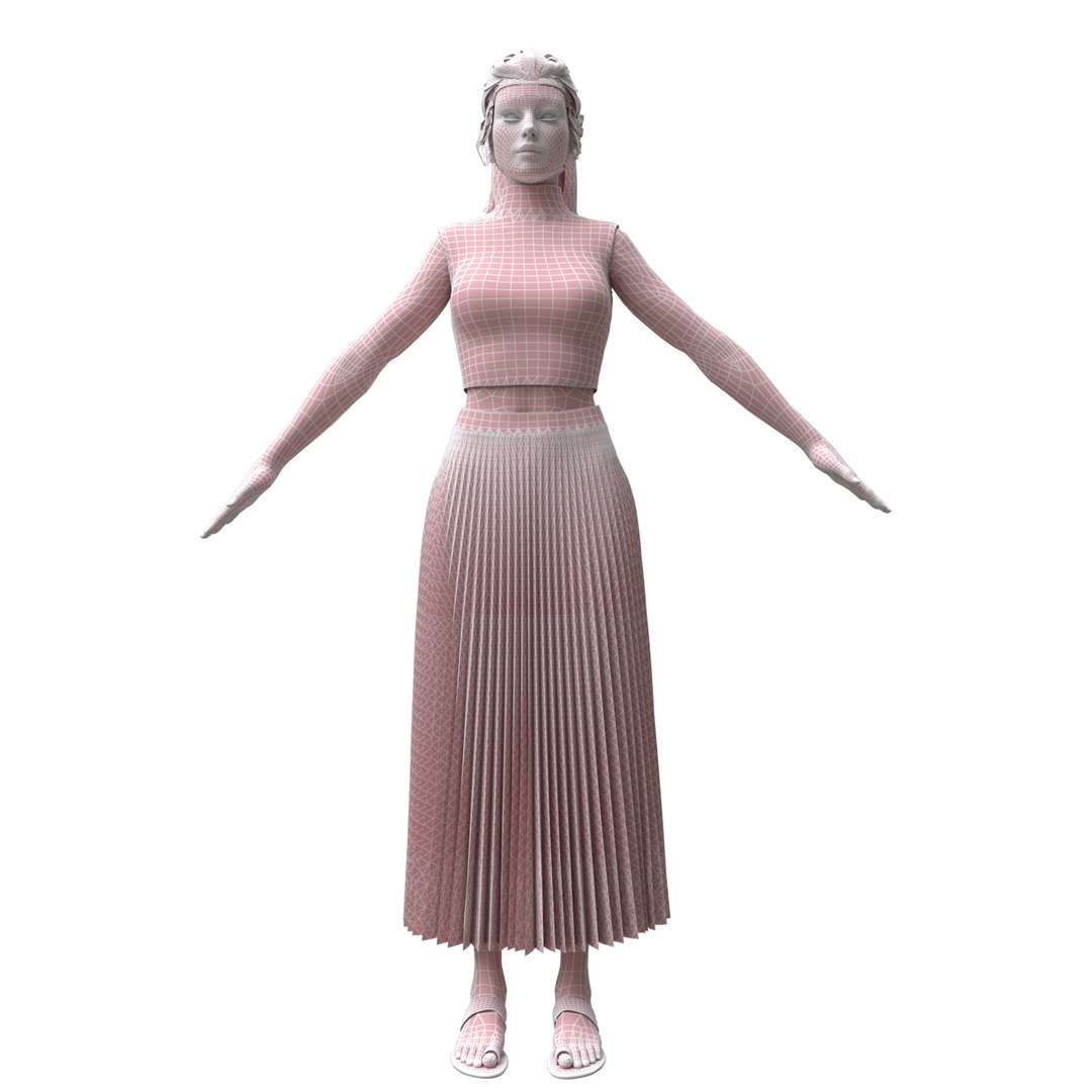 Realistic Female Character Model - TurboSquid 1627933