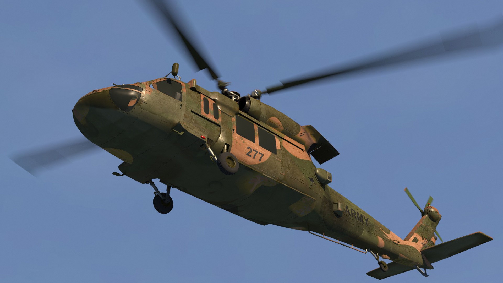 Black Hawk Helicopter ADF 3D Model - TurboSquid 1843800