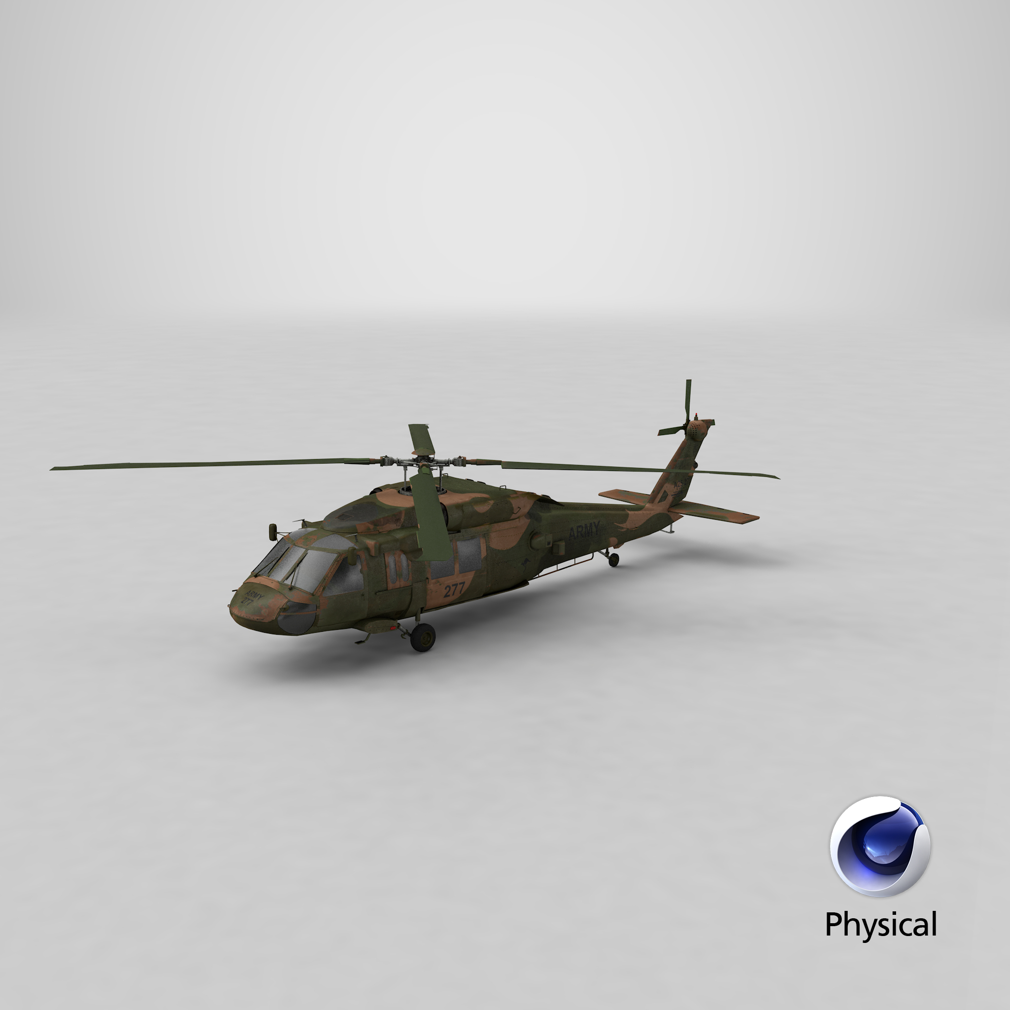 Black Hawk Helicopter ADF 3D model - TurboSquid 1843800