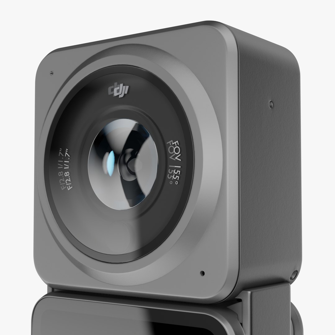 DJI ACTION 2 3D - TurboSquid 1804492