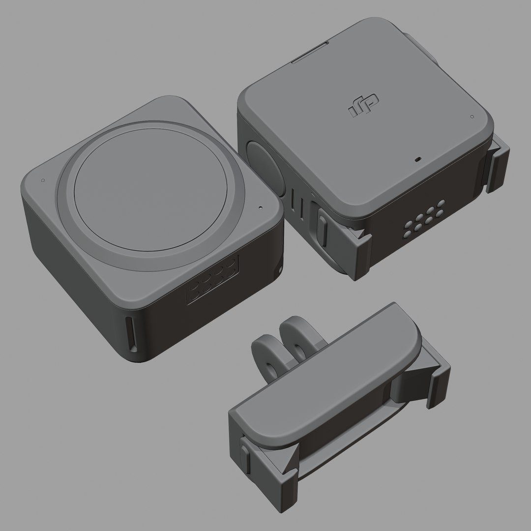 DJI ACTION 2 3D - TurboSquid 1804492