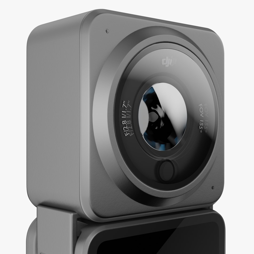 DJI ACTION 2 3D - TurboSquid 1804492