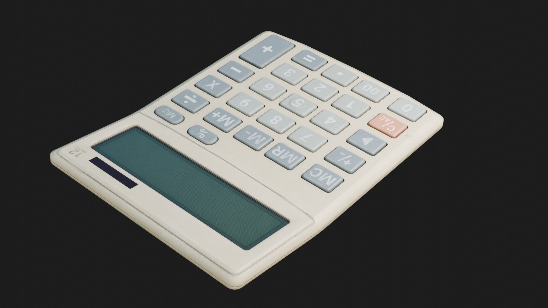 Vintage Calculator 3D Model - TurboSquid 2367085