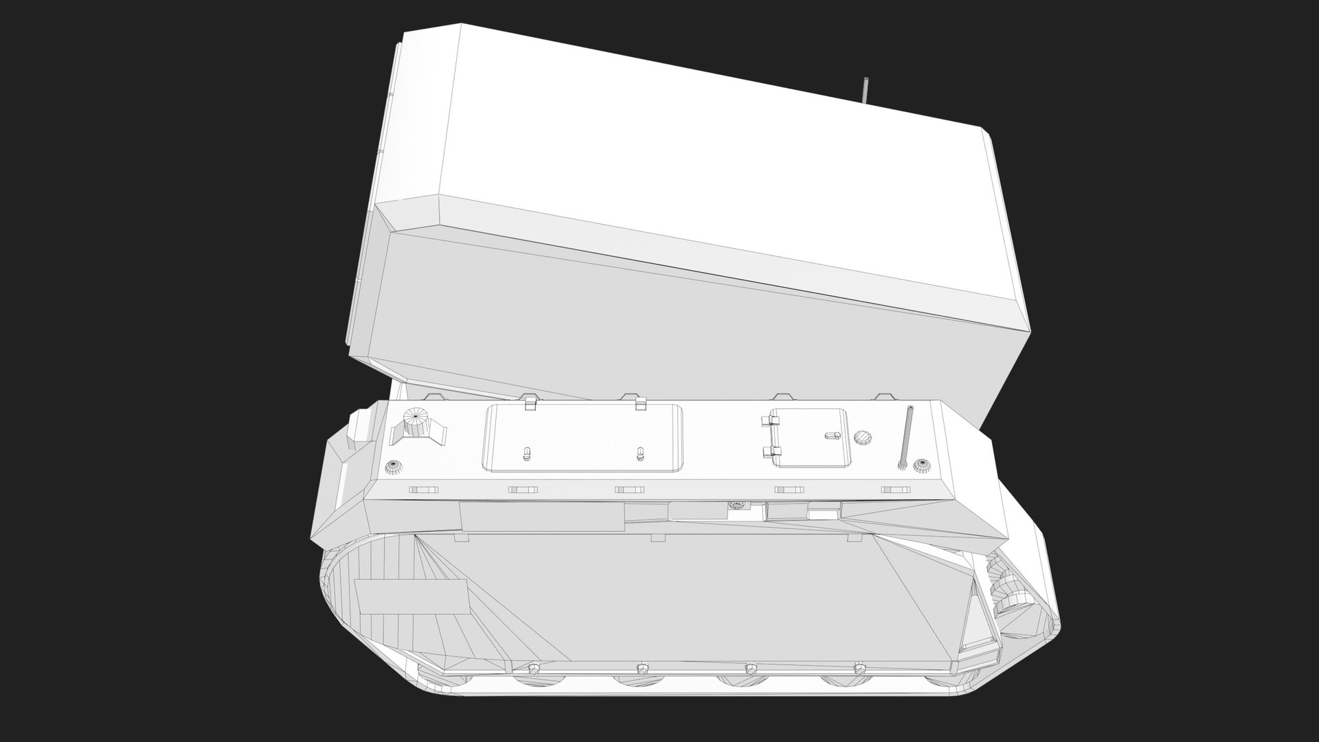 Smart Military MLRS Robot - Yellow Model - TurboSquid 2168282