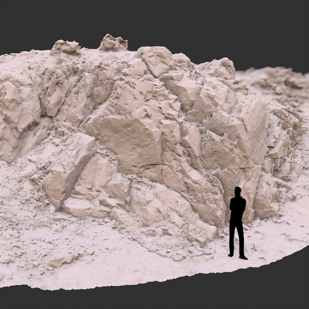 3D Scan Rock Wall Model - TurboSquid 1634180