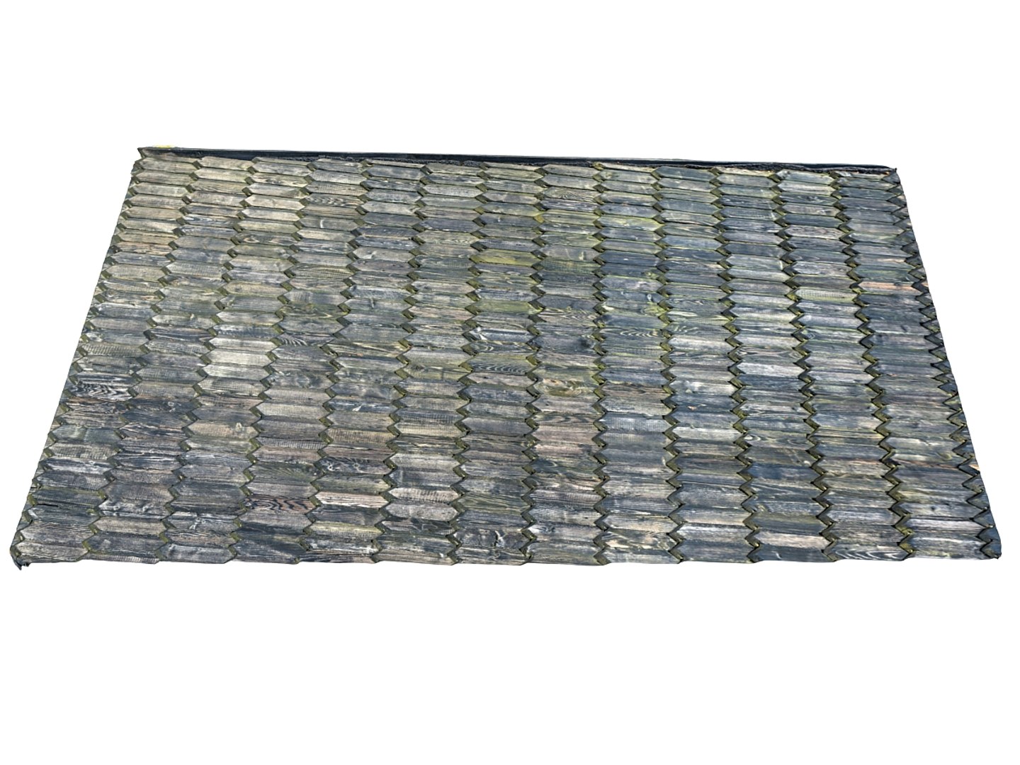 3D Wooden Roof Scan - TurboSquid 1151827