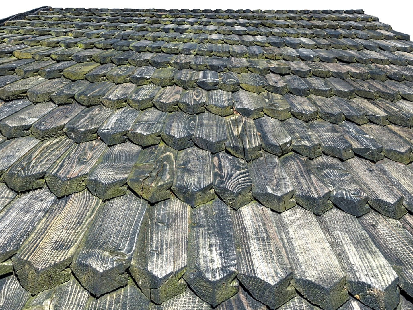 3D Wooden Roof Scan - TurboSquid 1151827