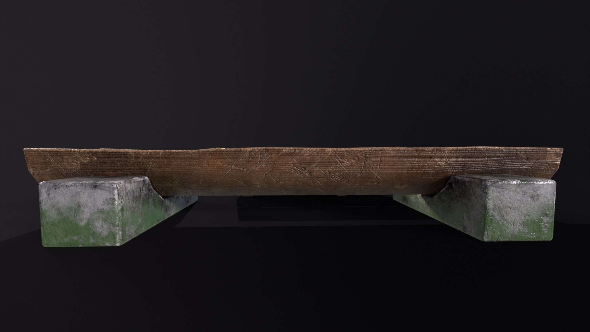 Medieval Trough Set 3D Model - TurboSquid 2198318