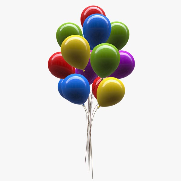 3D balloon model - TurboSquid 1332522