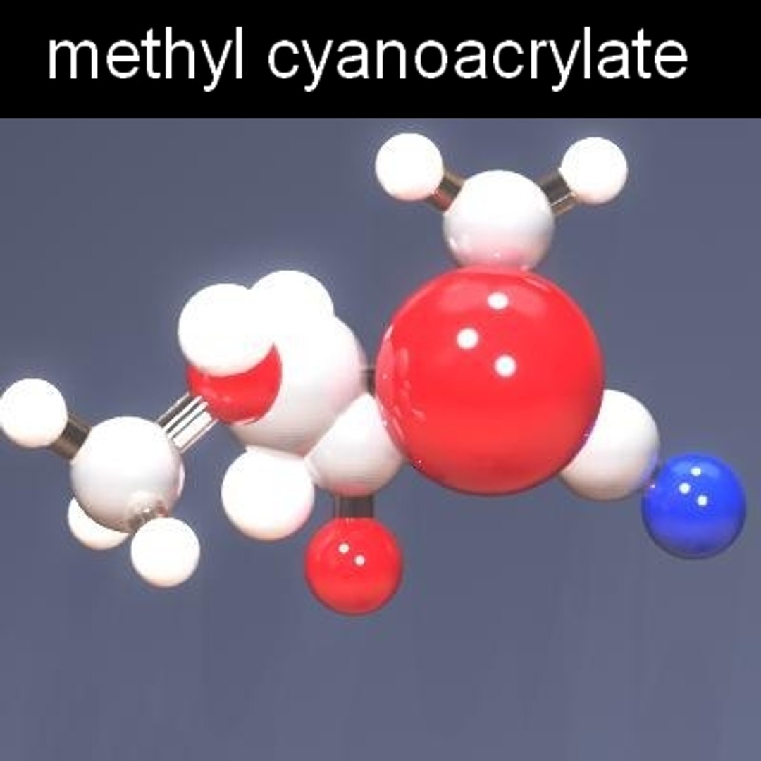 max molecule methyl cyanoacrylate